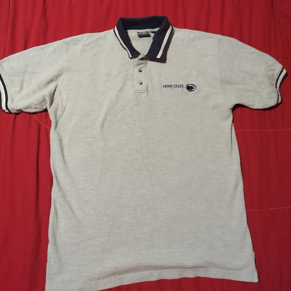 Pro Edge | Shirts | Vintage Pro Edge Penn State Polo Mens L Embroidered ...